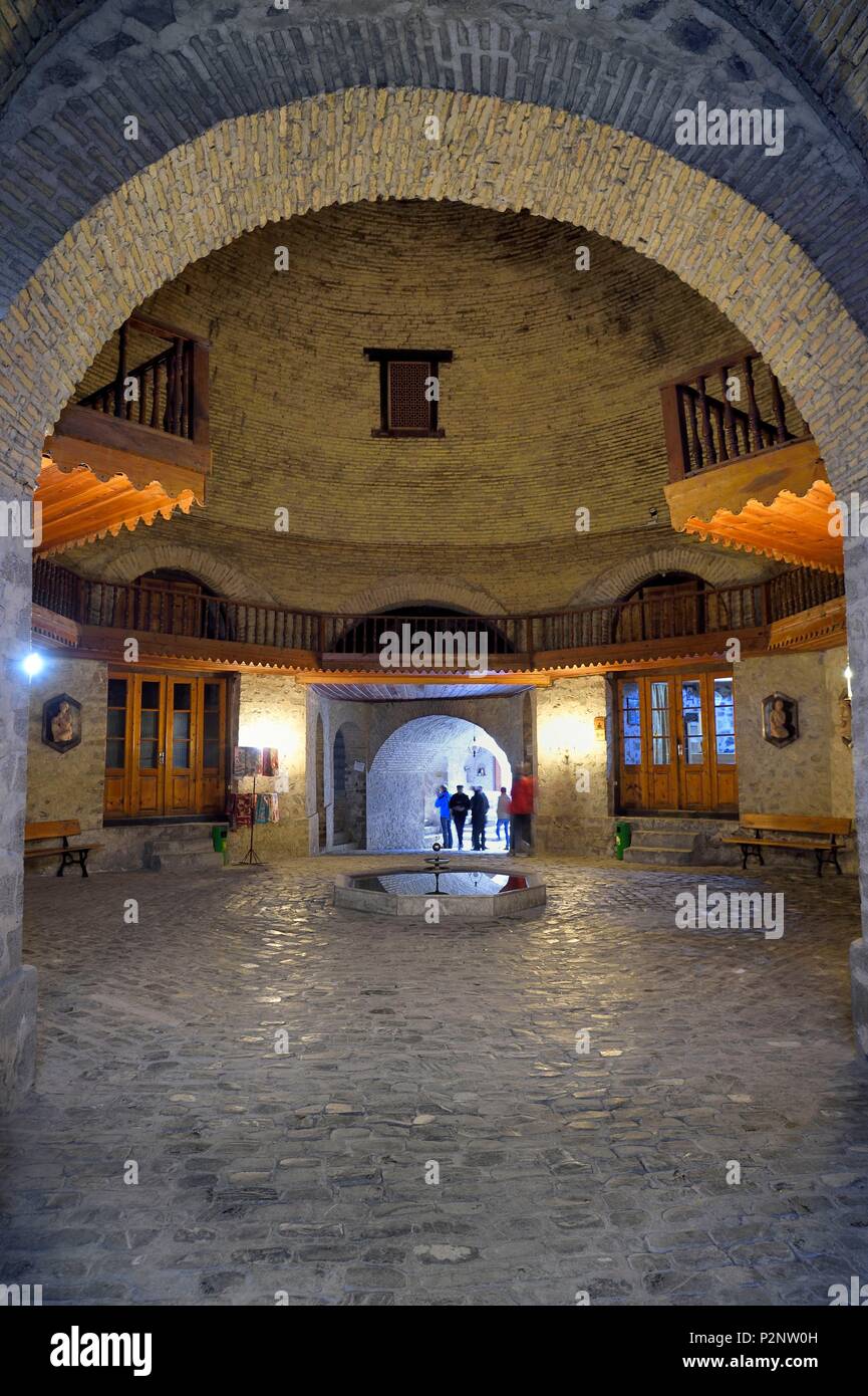 Azerbaijan, Shaki, the caravanserai Stock Photo - Alamy
