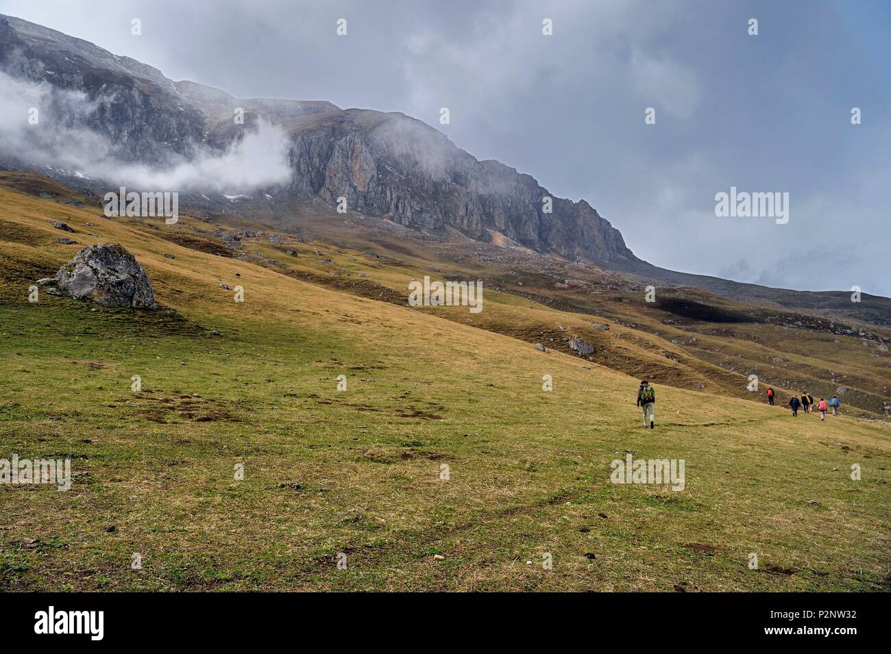 Azerbaijan, Quba (Guba) region, Greater Caucasus mountain range, hiking ...