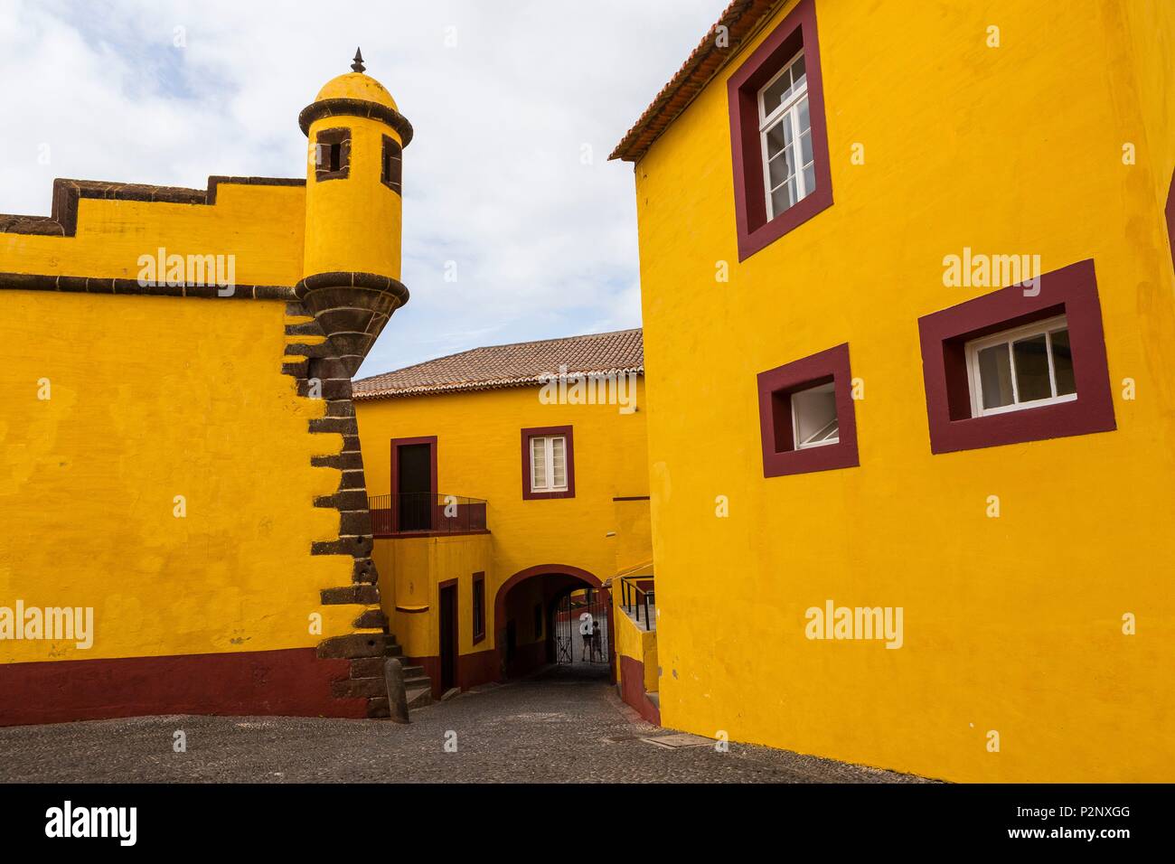 Portugal, Madeira Island, Funchal, Fort Sao Tiago Stock Photo - Alamy