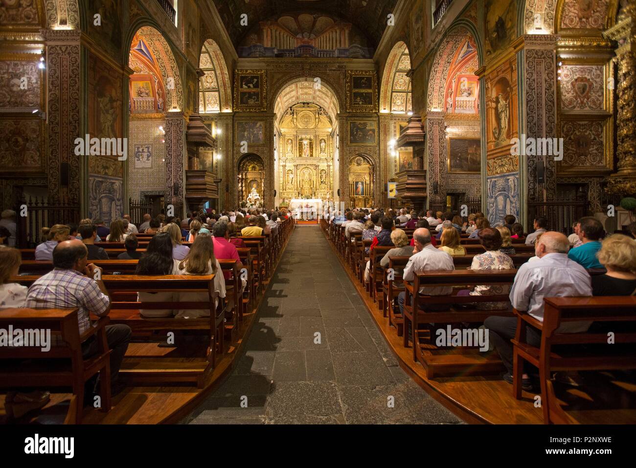 Portugal, Madeira Island, Funchal, Church of the Jesuit College (or ...