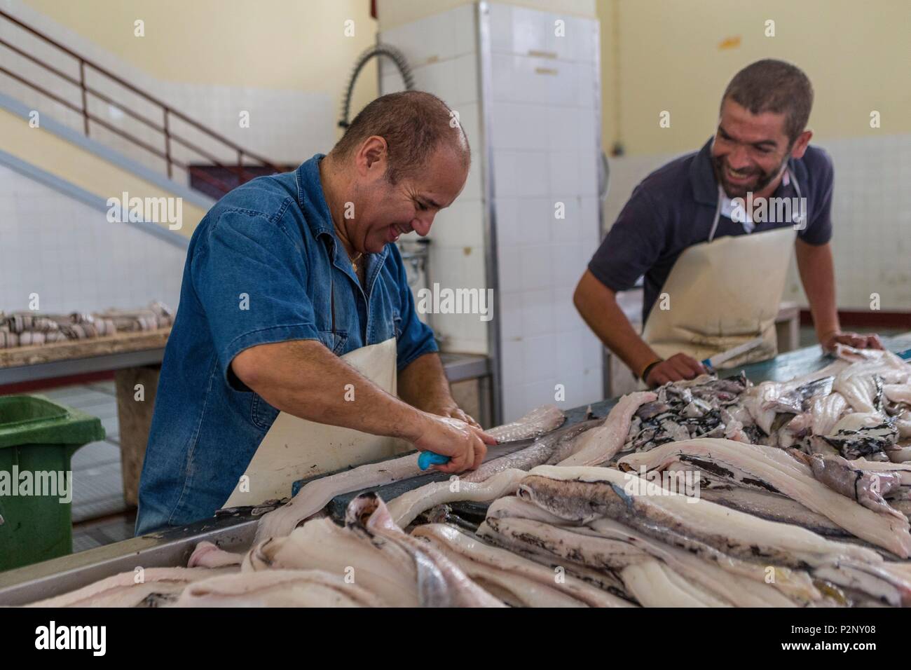 Portugal, Madeira Island, Funchal, the market (Mercado dos Lavradores ...