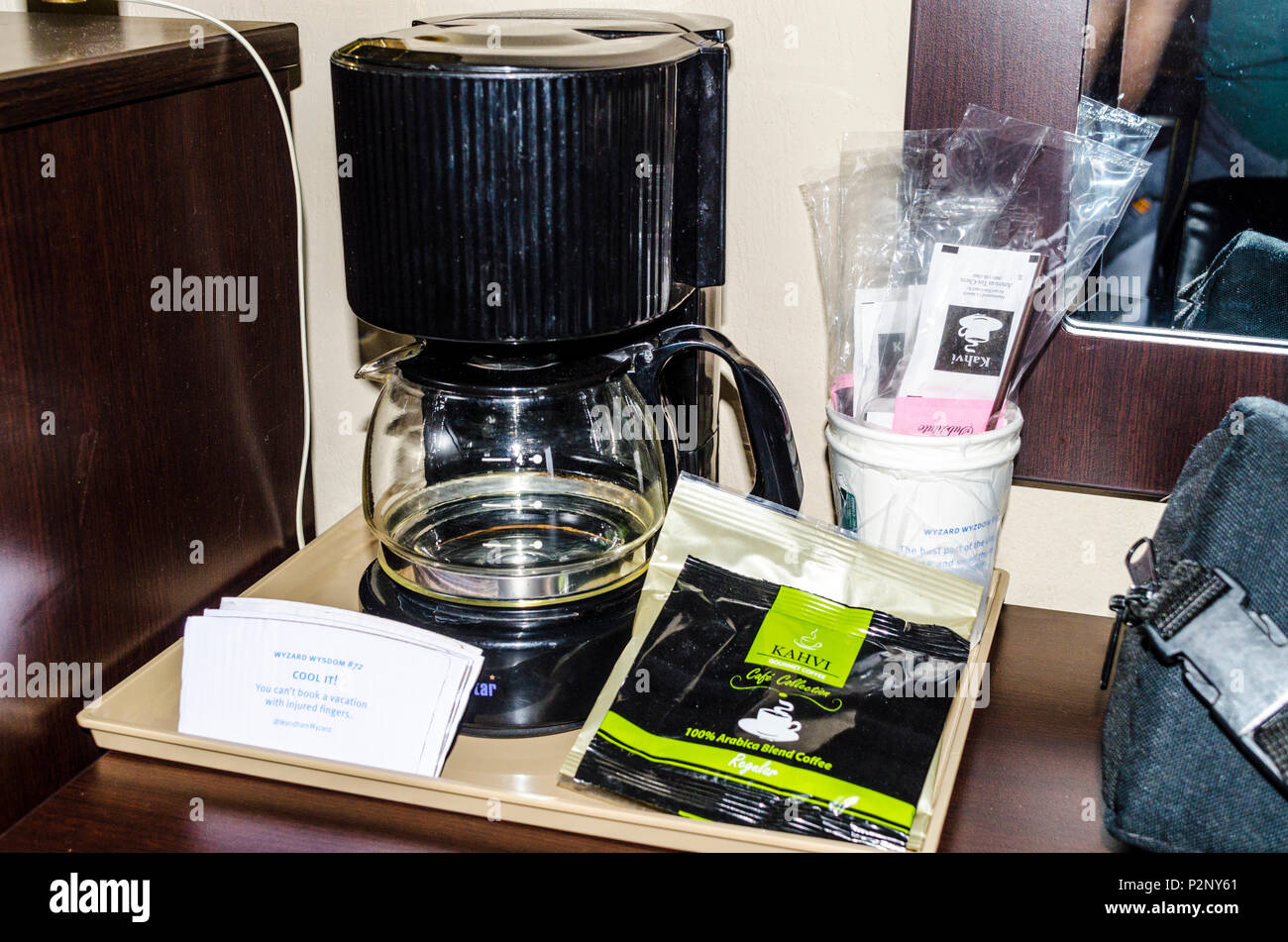 Complementary coffee hi-res stock photography and images - Alamy