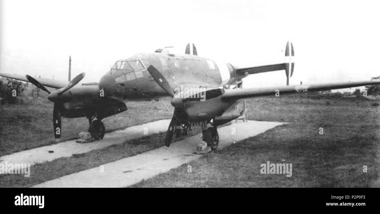 . English: Italian Caproni Ca.331 C.N. night fighter prototype . Early ...