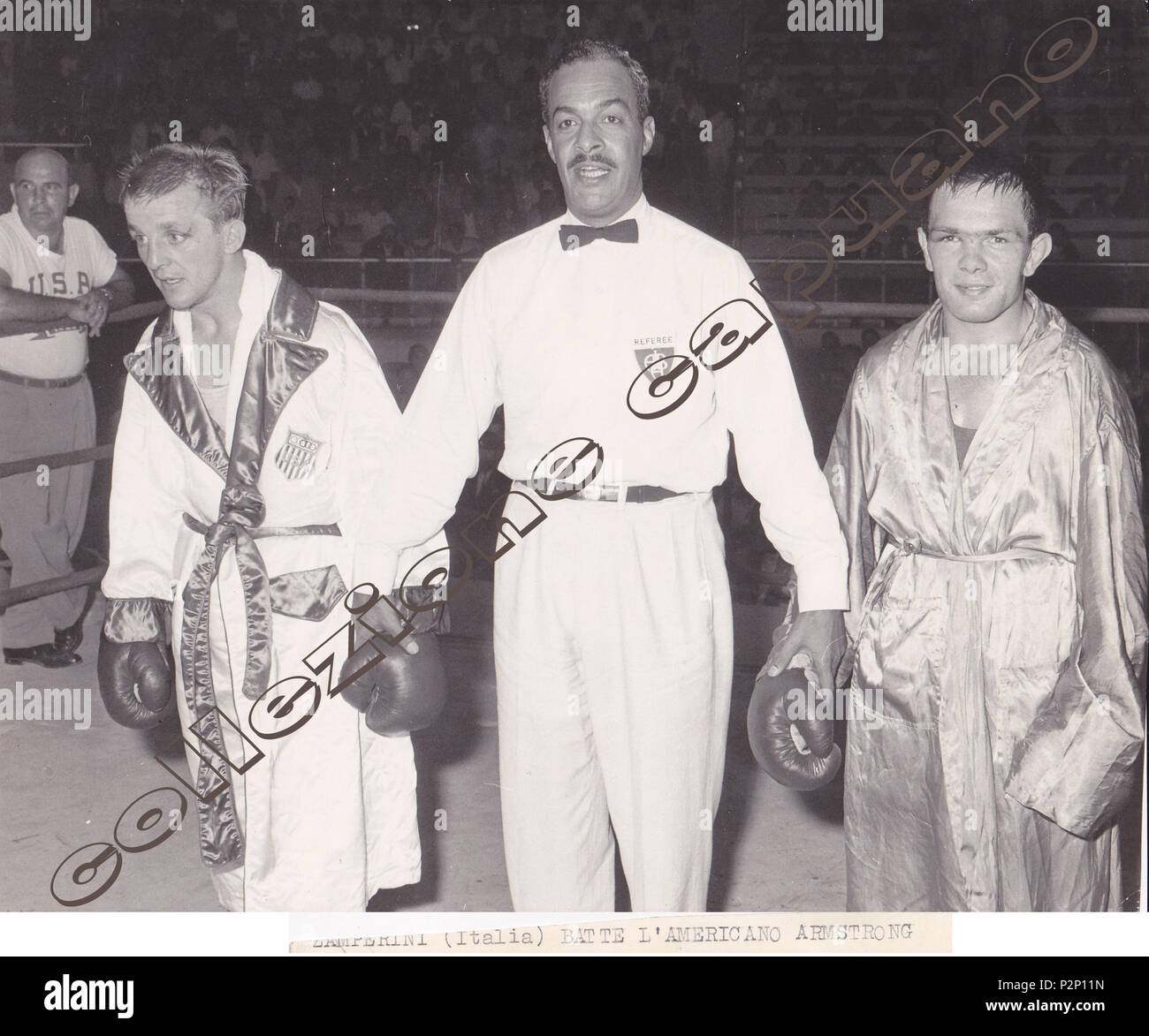 . Jerry Armstrong vs Primo Zamparini, 1960 Olympics . 1960. Unknown 43 ...