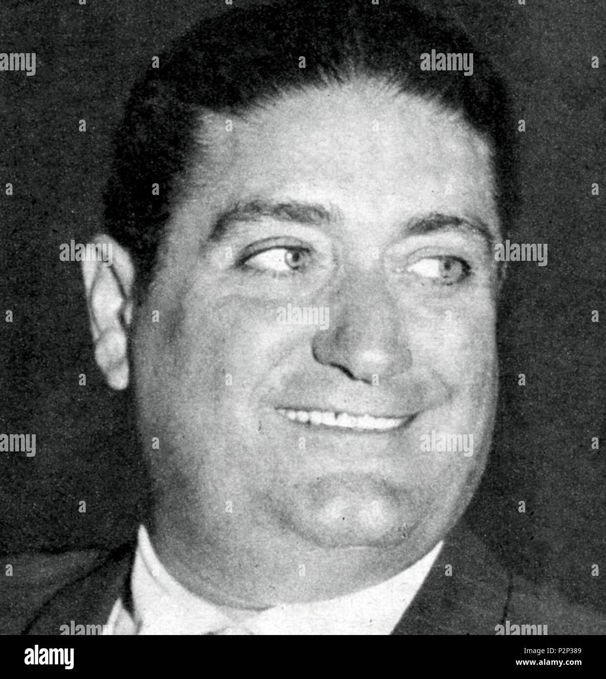 . photo of Francesco Albanese from magazine Radiocorriere (1954) . 1954 ...