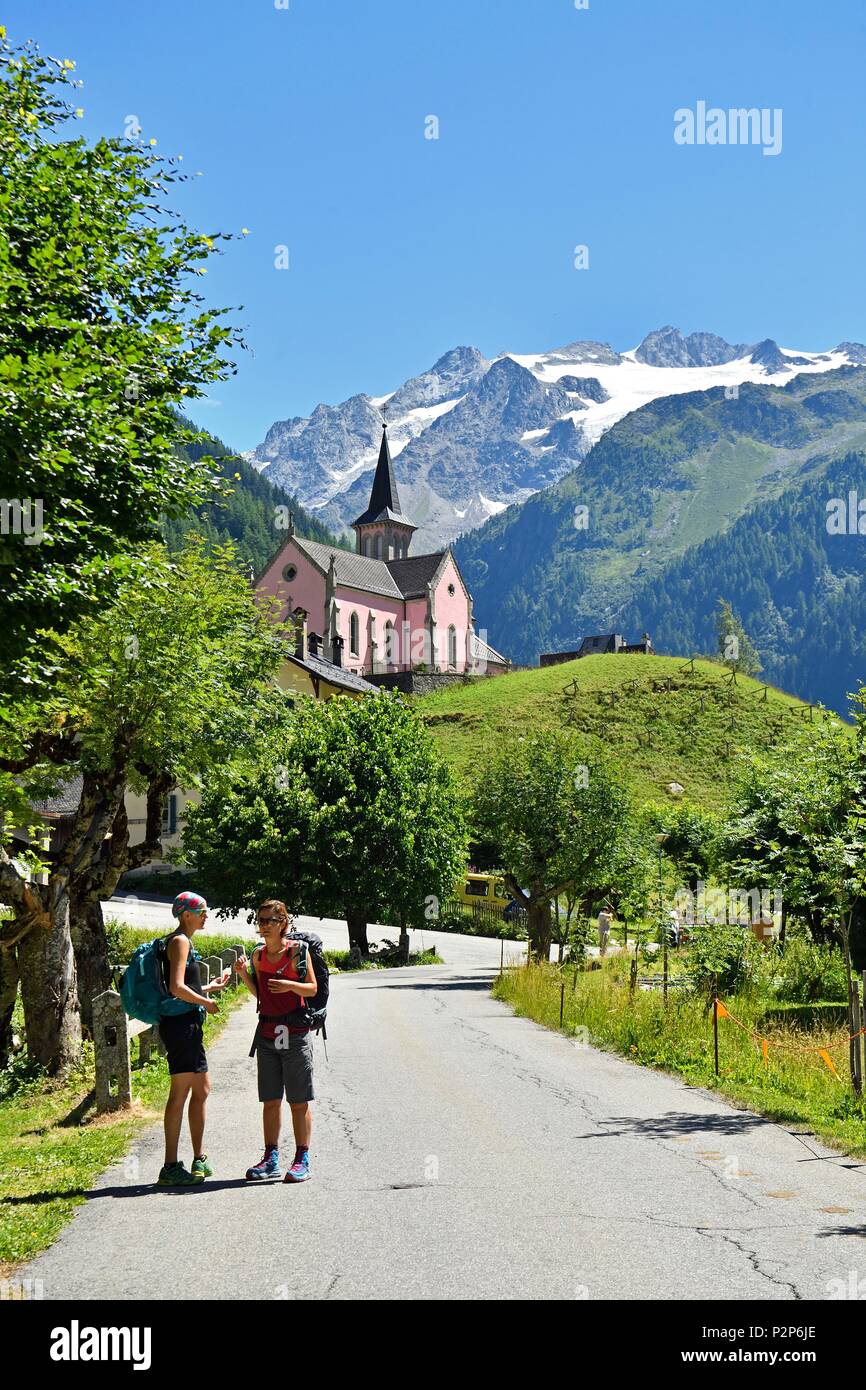 Trient valais village hi-res stock photography and images - Alamy
