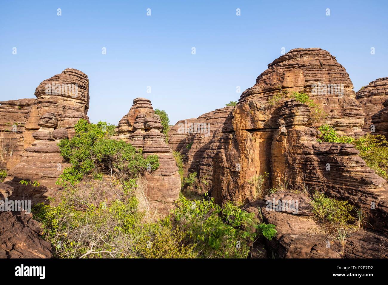 Burkina Faso, Banfora, capitale of Cascades region and Comoe province ...