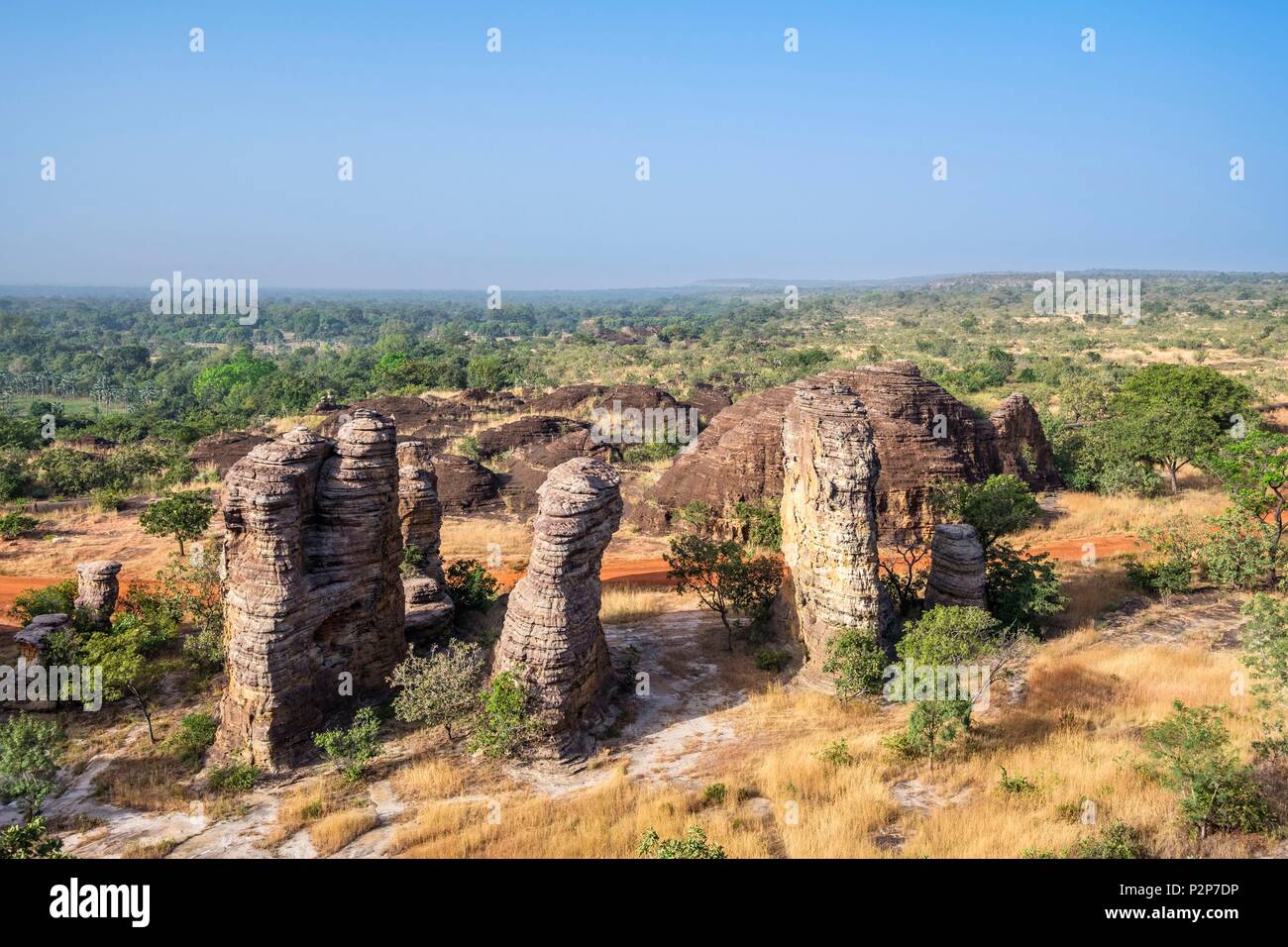 Burkina Faso, Banfora, capitale of Cascades region and Comoe province ...