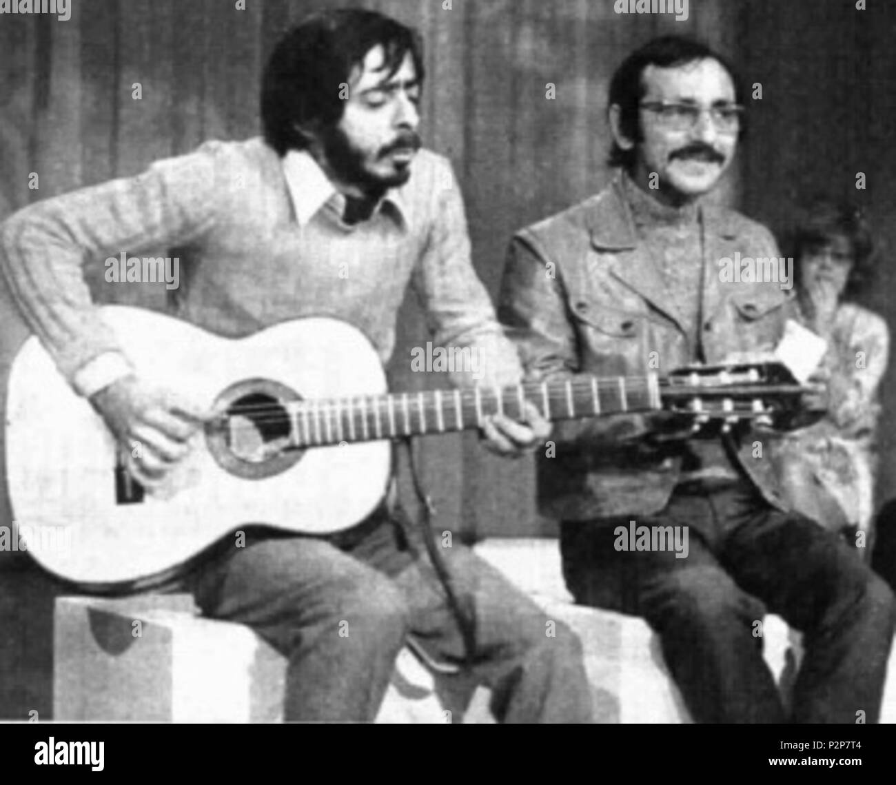 . Italian comedians Mario & Pippo Santonastaso . May 1972. Unknown 53 ...