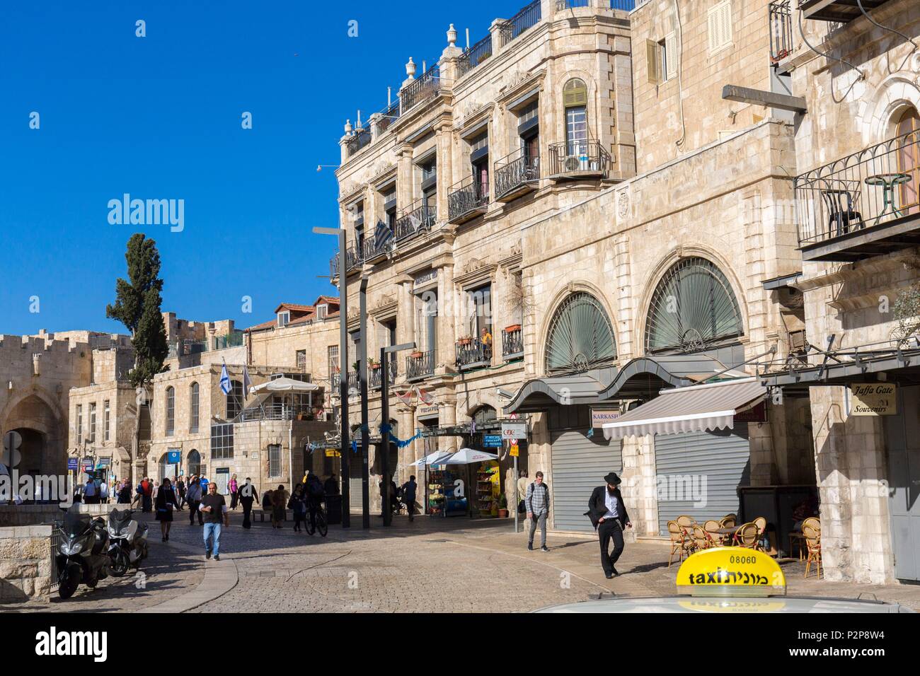 Israel, Jerusalem, the UNESCO-protected Old Town, the new Imperial ...