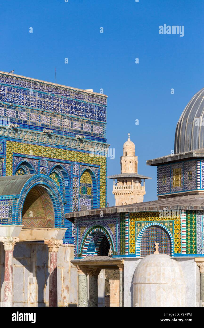 Israel, Jerusalem, the UNESCO World Heritage Old Town, the Muslim ...