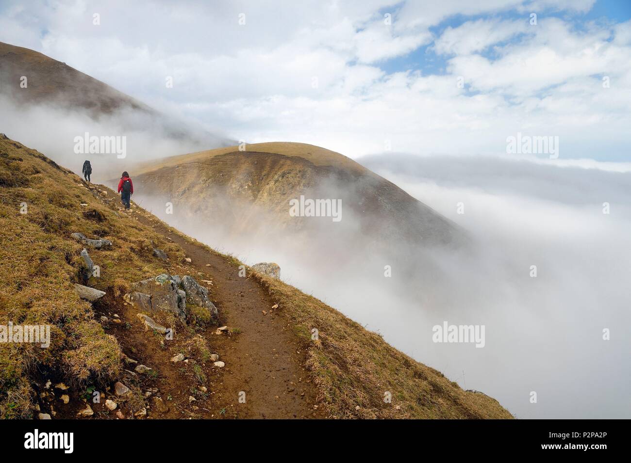 Azerbaijan, Quba (Guba) region, Greater Caucasus mountain range, hiking ...