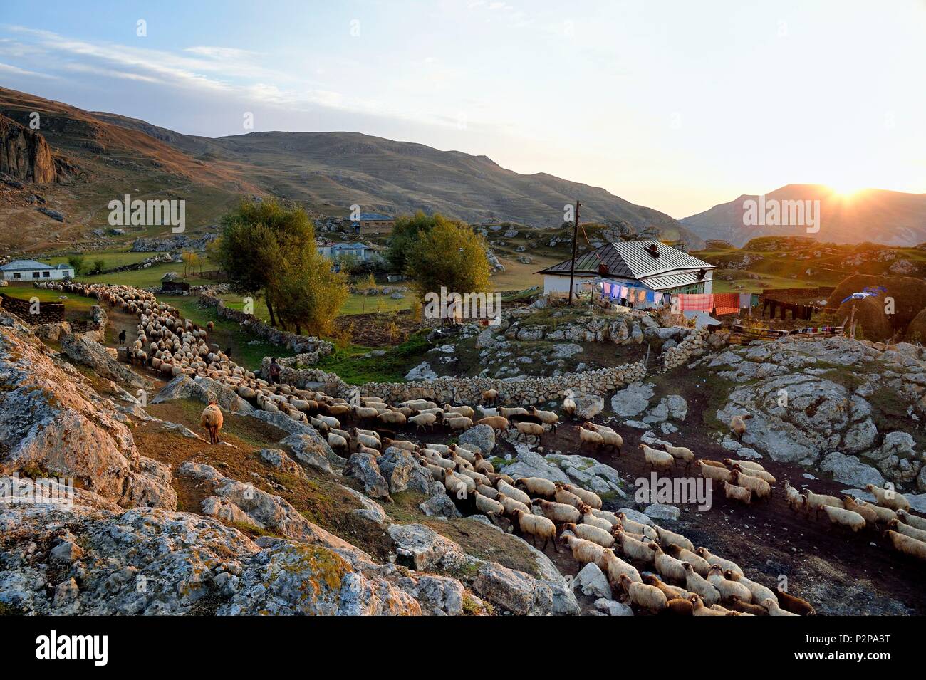 Azerbaijan, Quba (Guba) region, Greater Caucasus mountain range ...