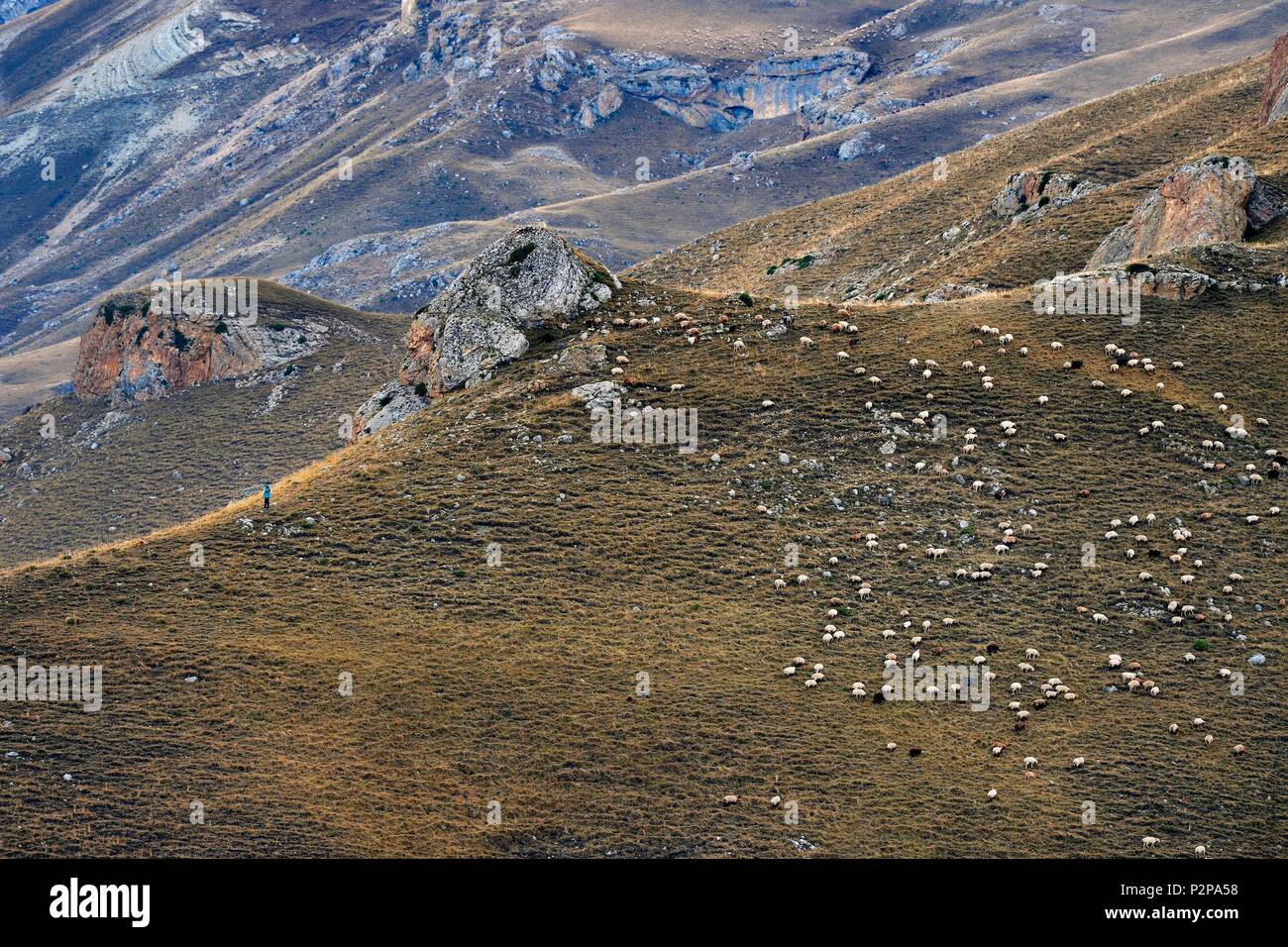 Azerbaijan, Quba (Guba) region, Greater Caucasus mountain range, hiking ...