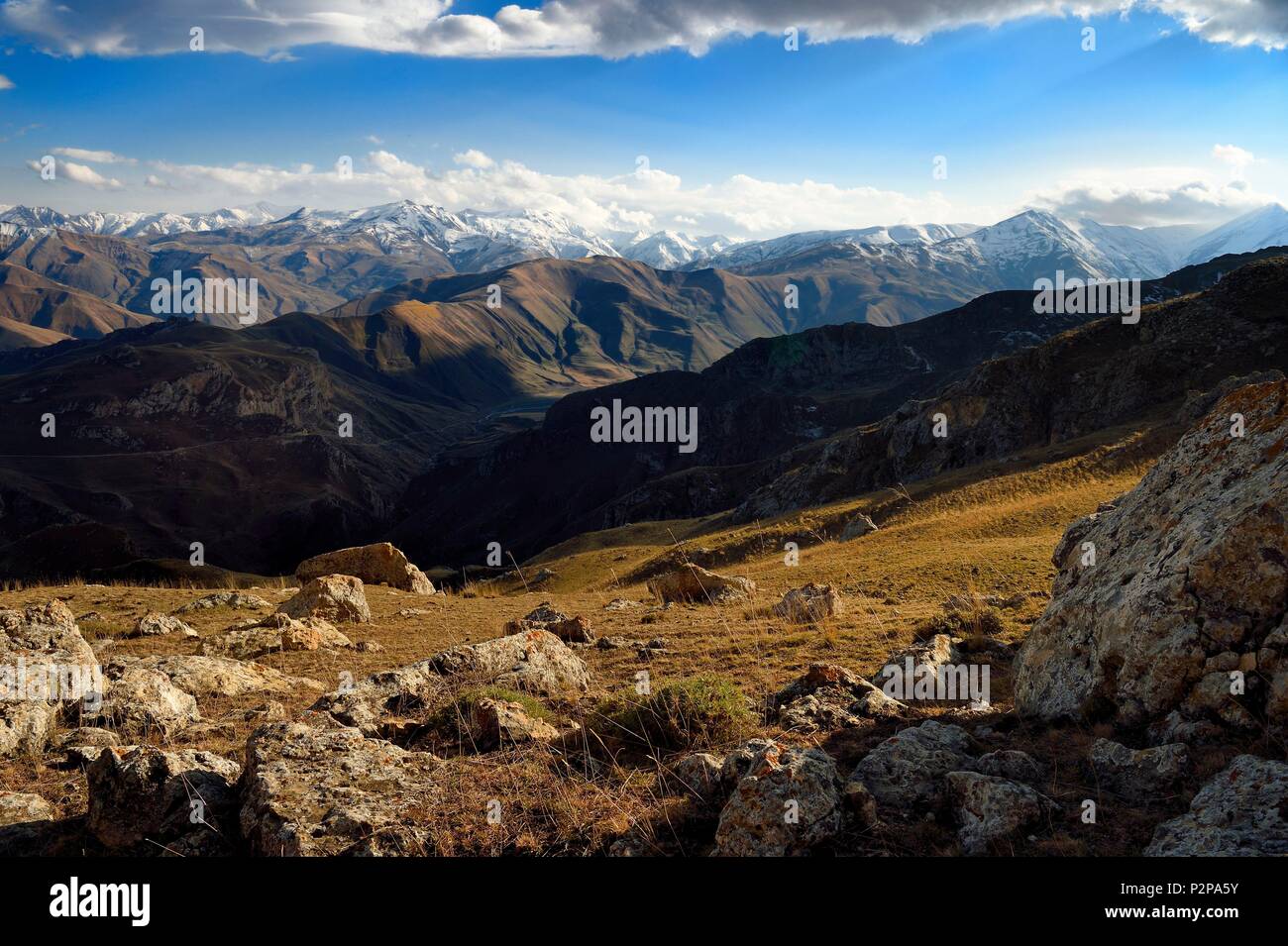 Azerbaijan, Quba (Guba) region, Greater Caucasus mountain range ...