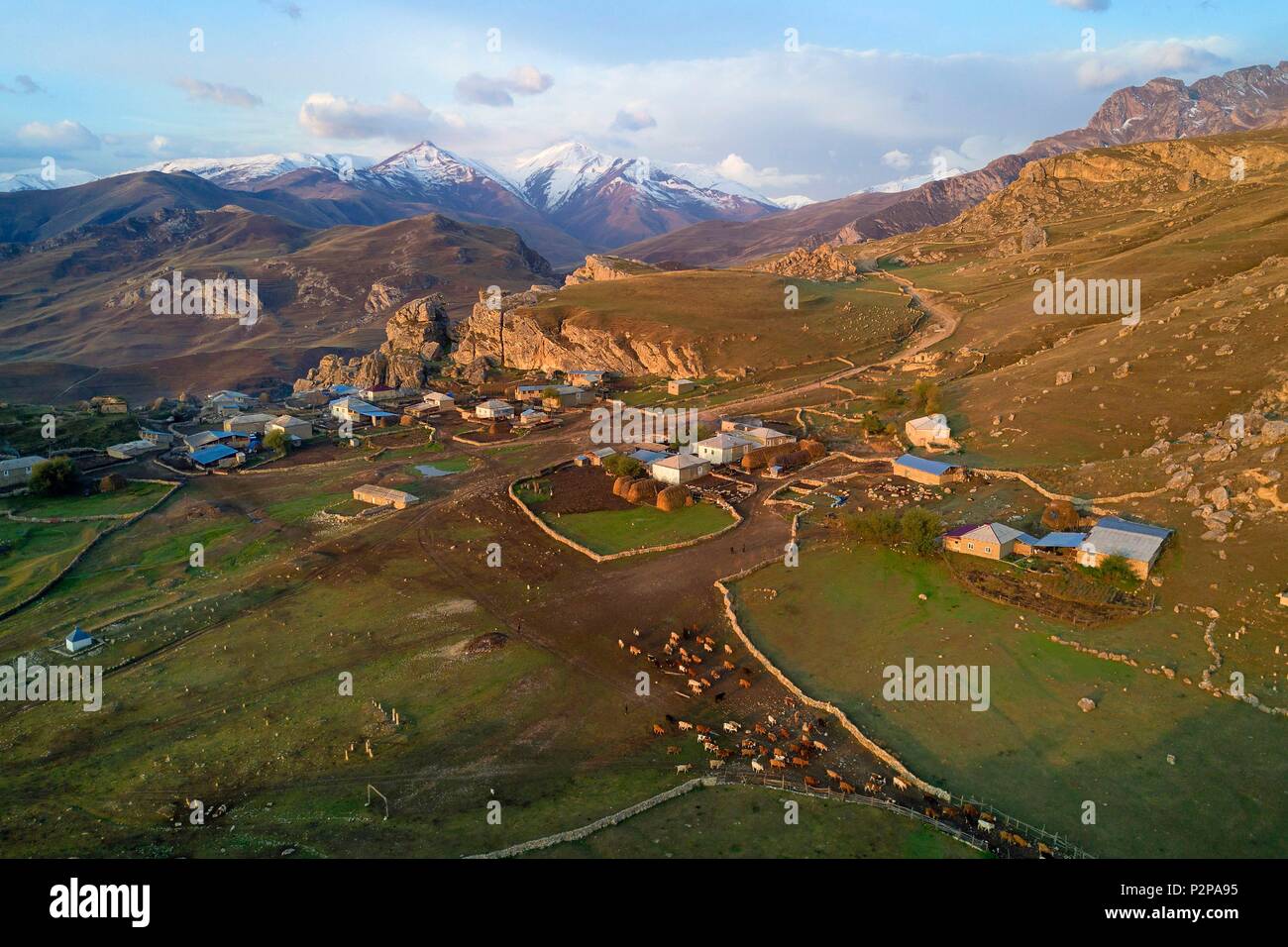 Azerbaijan, Quba (Guba) region, Greater Caucasus mountain range ...