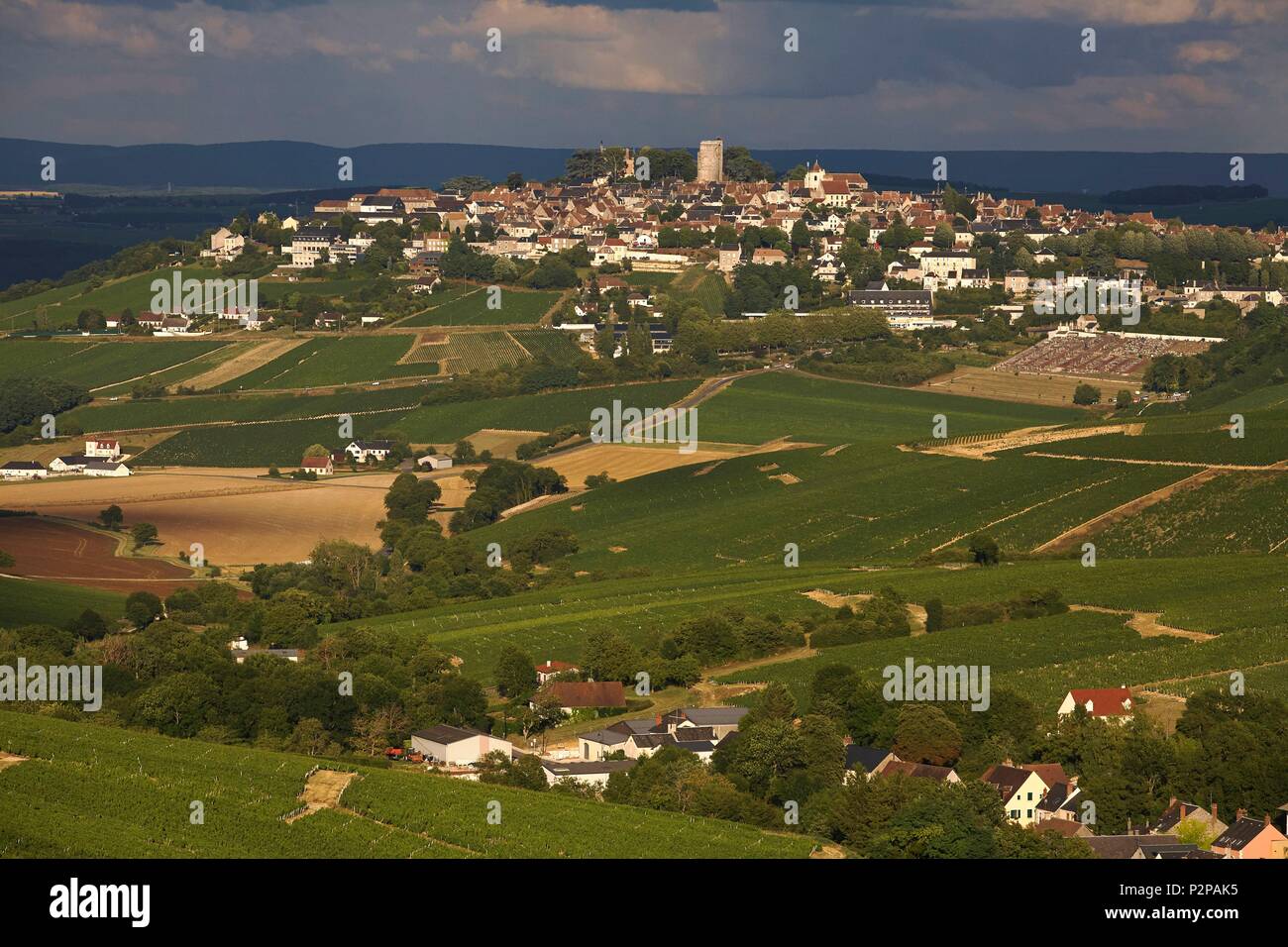 View village in chavignol france hi-res stock photography and images ...