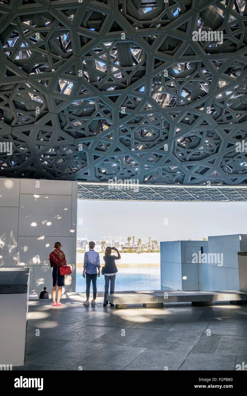 United Arab Emirates, Abu Dhabi, Saadiyat island, the Louvre Abu Dhabi ...