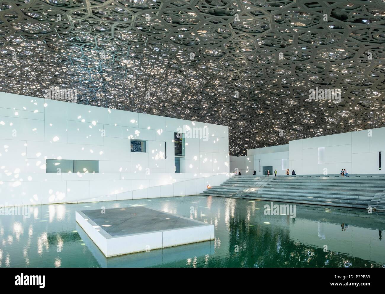 United Arab Emirates, Abu Dhabi, Saadiyat island, the Louvre Abu Dhabi ...