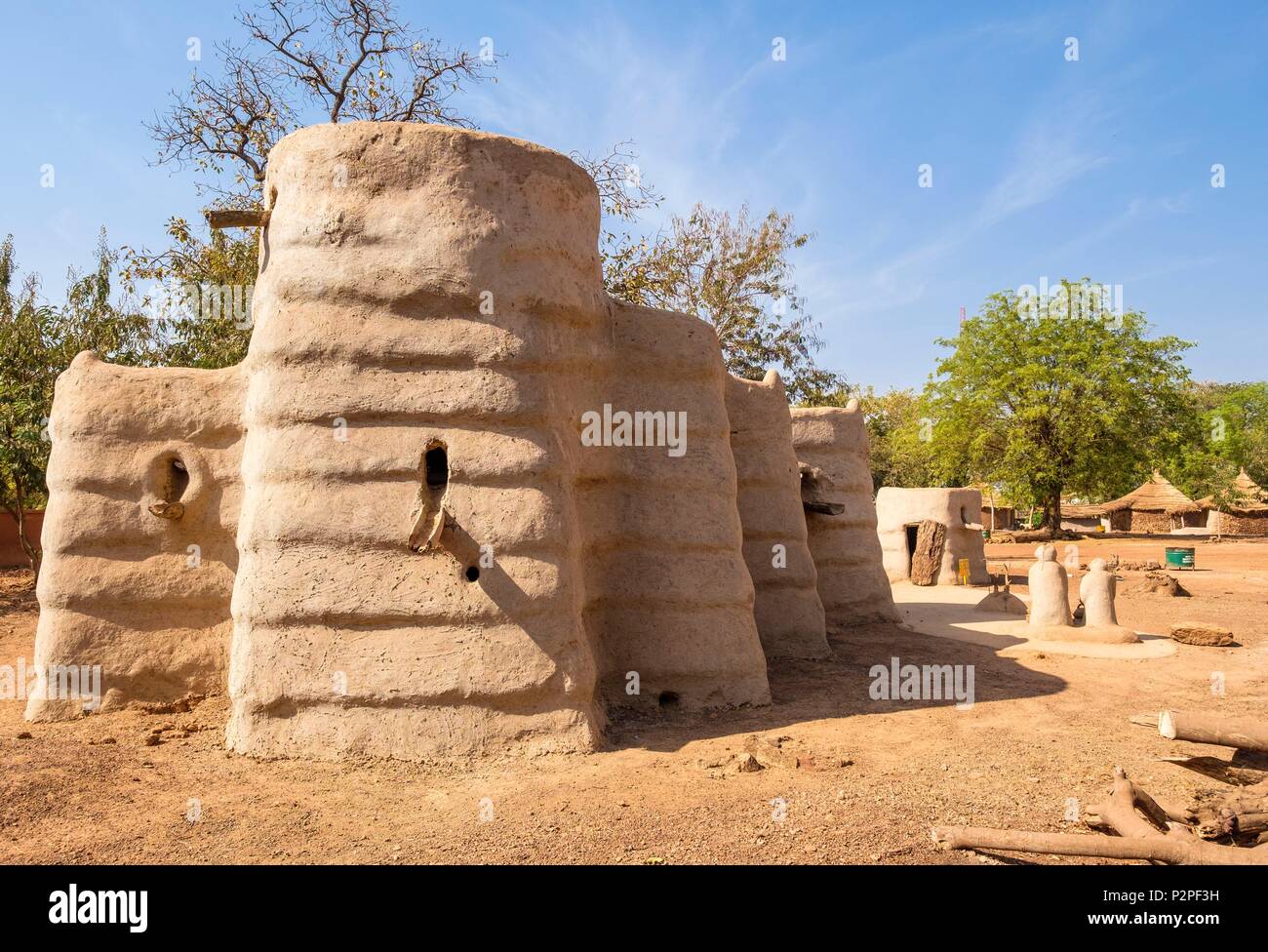 Burkina Faso, Sud-Ouest region, Gaoua, capital of Poni province, the ...