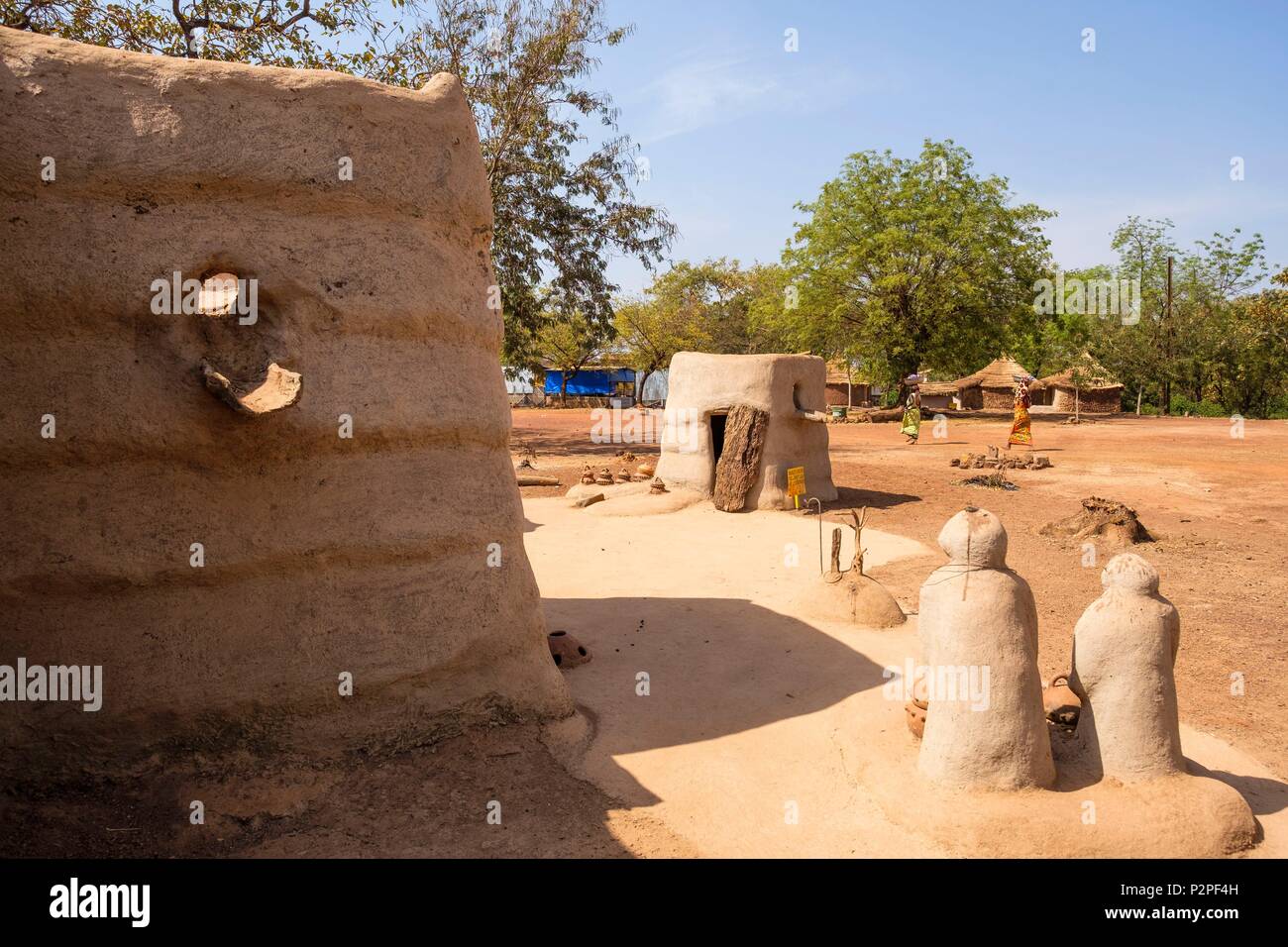 Burkina Faso, Sud-Ouest region, Gaoua, capital of Poni province, the ...