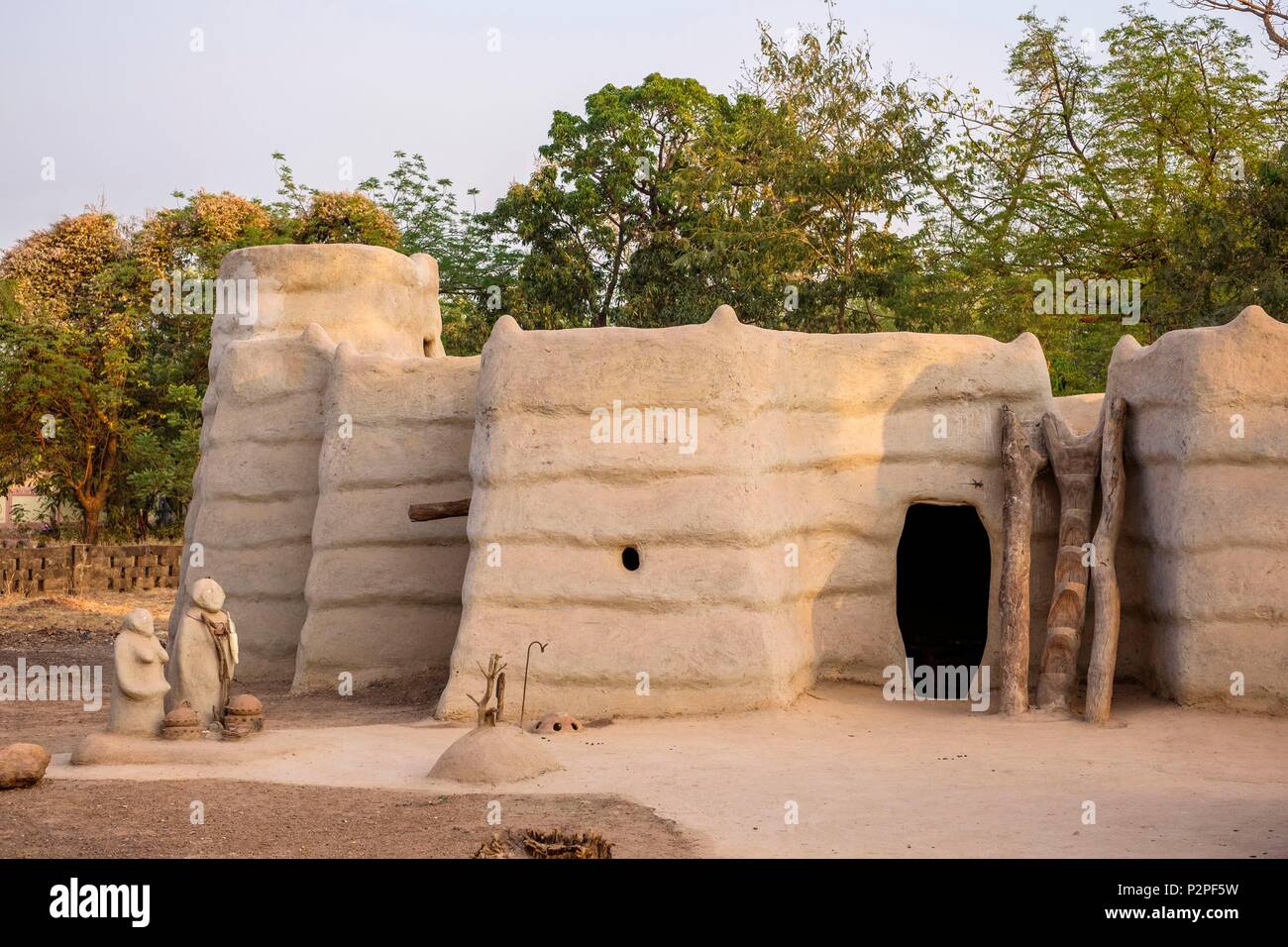 Burkina Faso, Sud-Ouest region, Gaoua, capital of Poni province, the ...