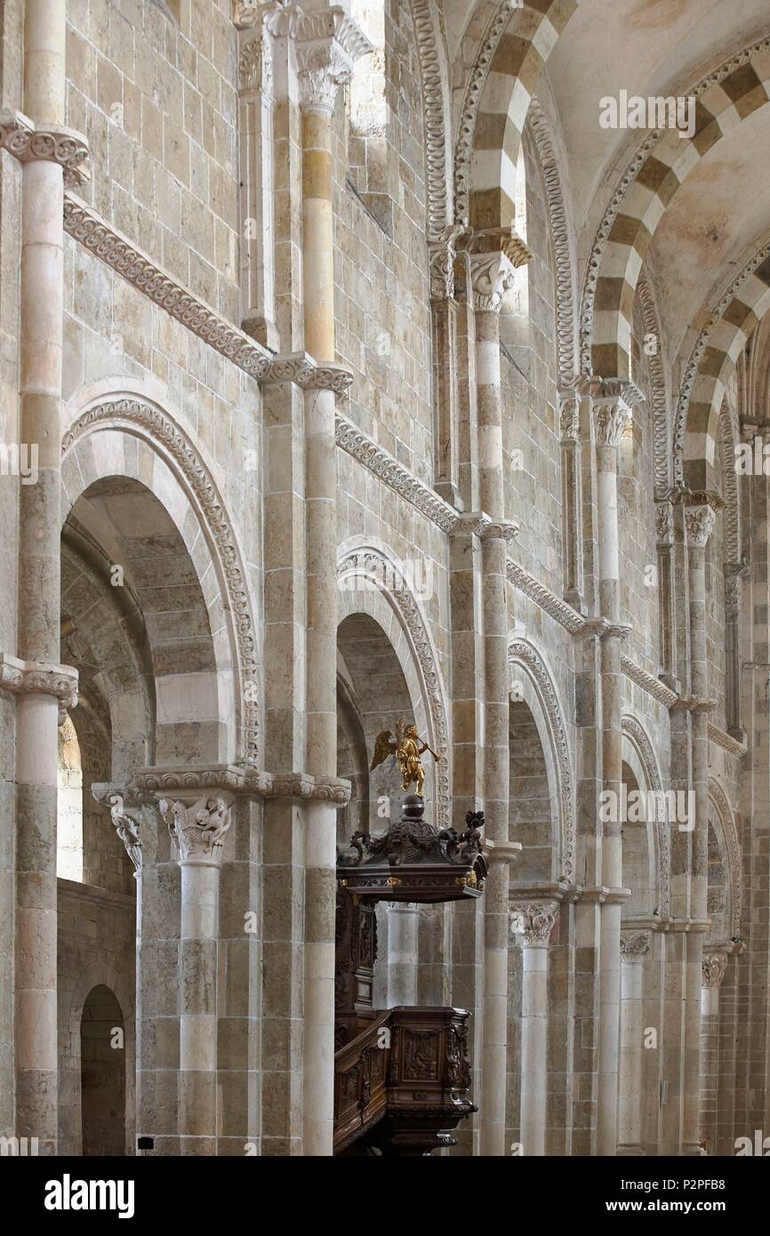 France, Yonne, Regional Natural Park of Morvan, Vezelay, labeled the ...