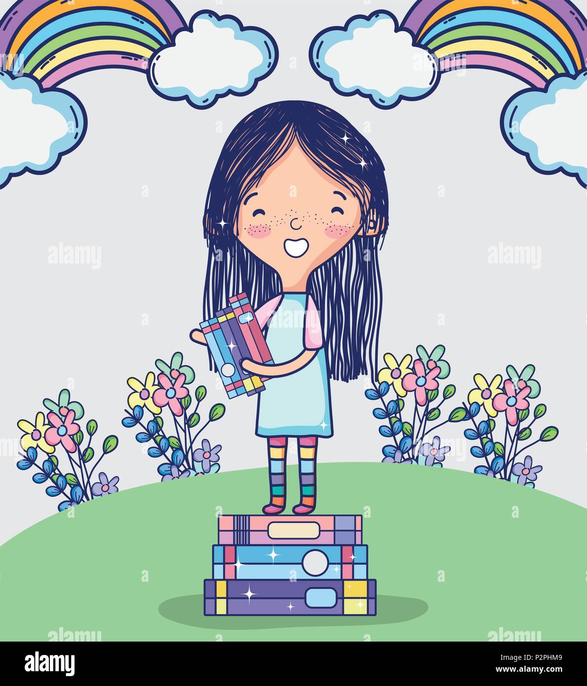 Teacher read class story Stock Vector Images - Alamy