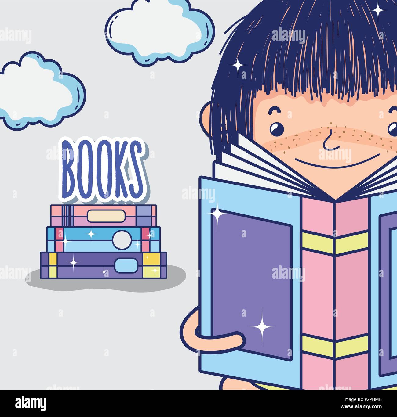 Teacher read class story Stock Vector Images - Alamy