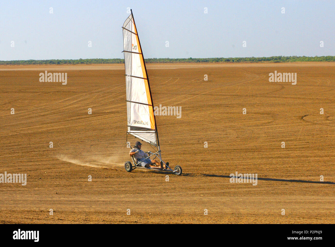 The Blokart is a one-design class of small compact land yacht ...