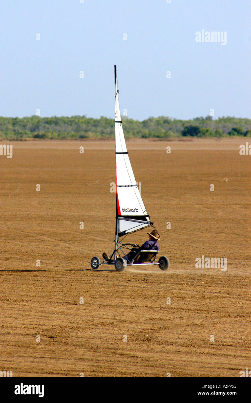 The Blokart is a one-design class of small compact land yacht ...