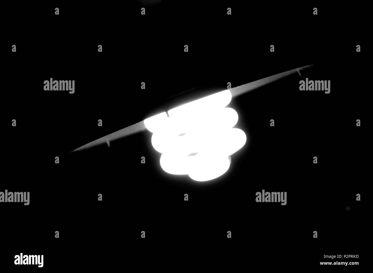 Compact fluorescent lamp Stock Photo - Alamy