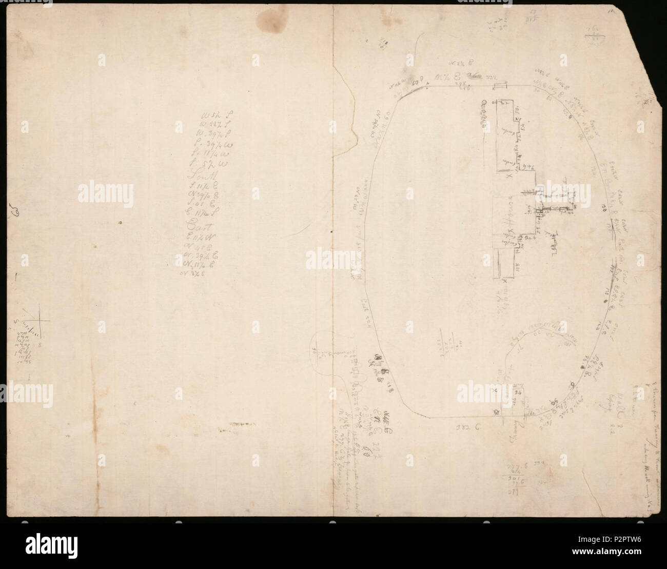 Washington white house map hi-res stock photography and images - Alamy