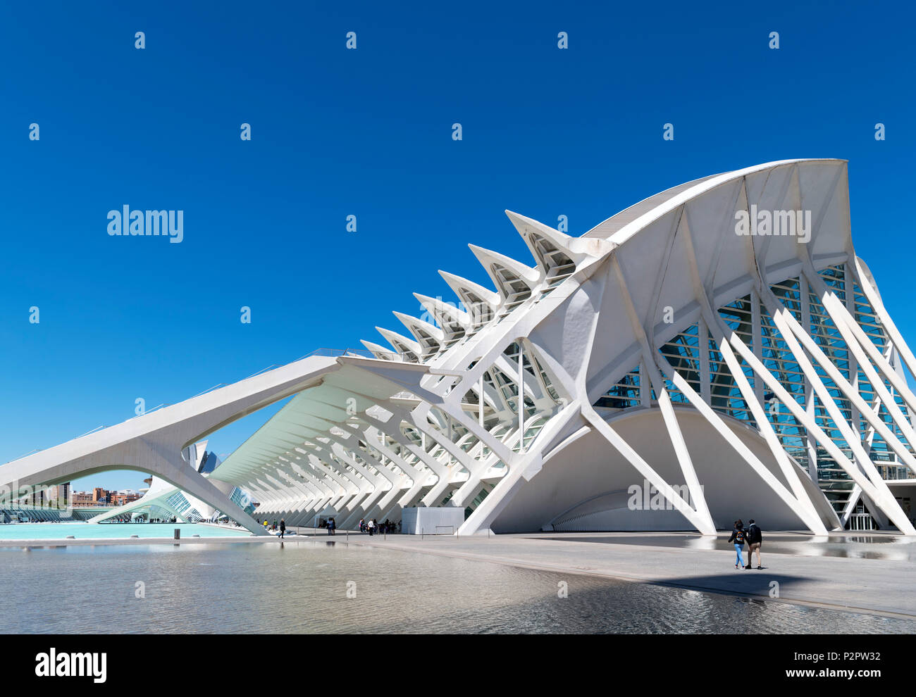 Valencia, City of Arts and Sciences. The Science Museum (Museo de las ...