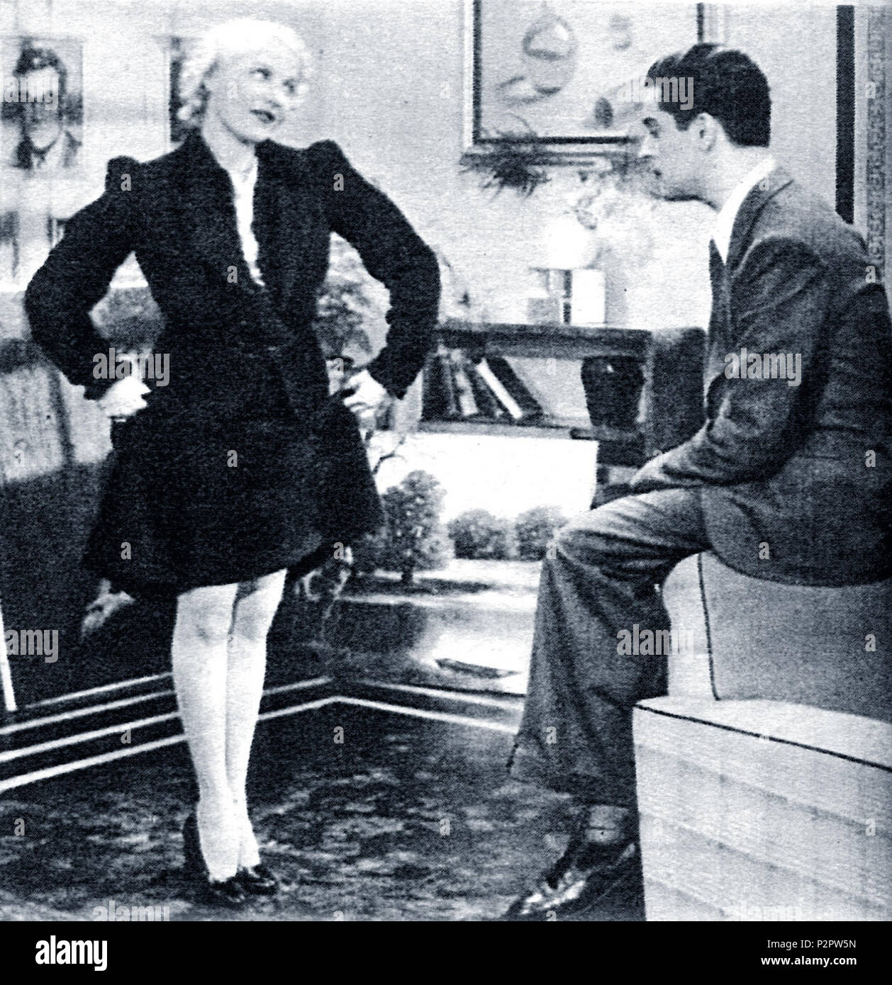 . Italiano: Clara Tabody e Mario Pisu in una scena del film 'E' tornato ...