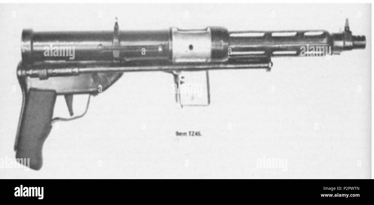 . English: ww2 italian submachinegun . 1944. Fabbrica Fratelli Giandoso ...