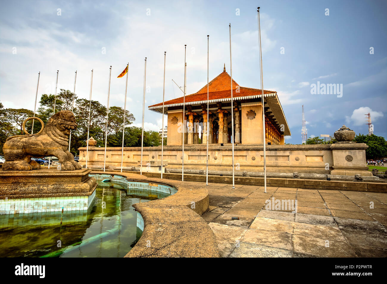 The independence memorial hall in Colombo, the capital of Sri Lanka ...