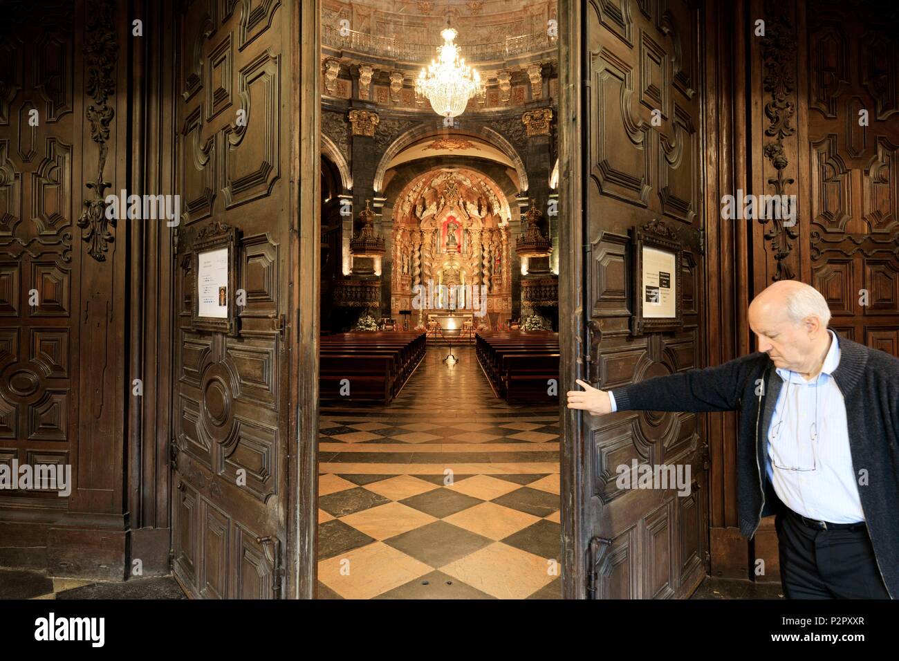 Spain, Basque Country, Guipuscoa, Azpeitia, Sanctuary of the Basilica ...