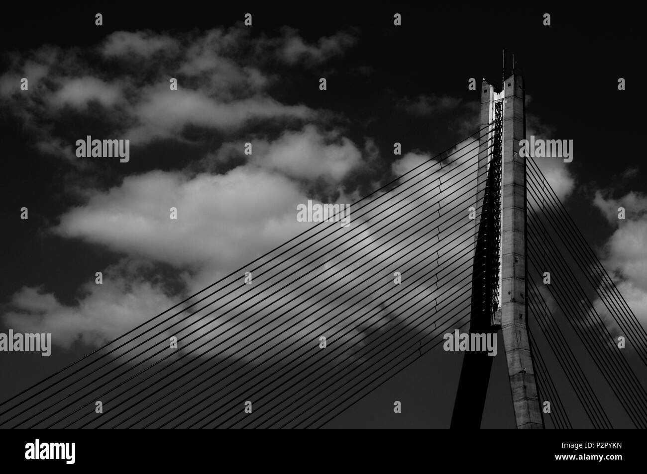 Bridge structure image Stock Photo - Alamy