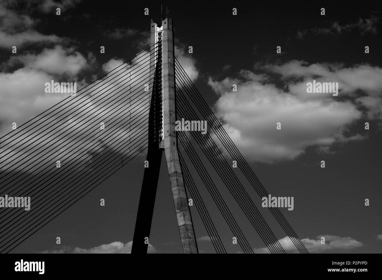 Bridge structure image Stock Photo - Alamy