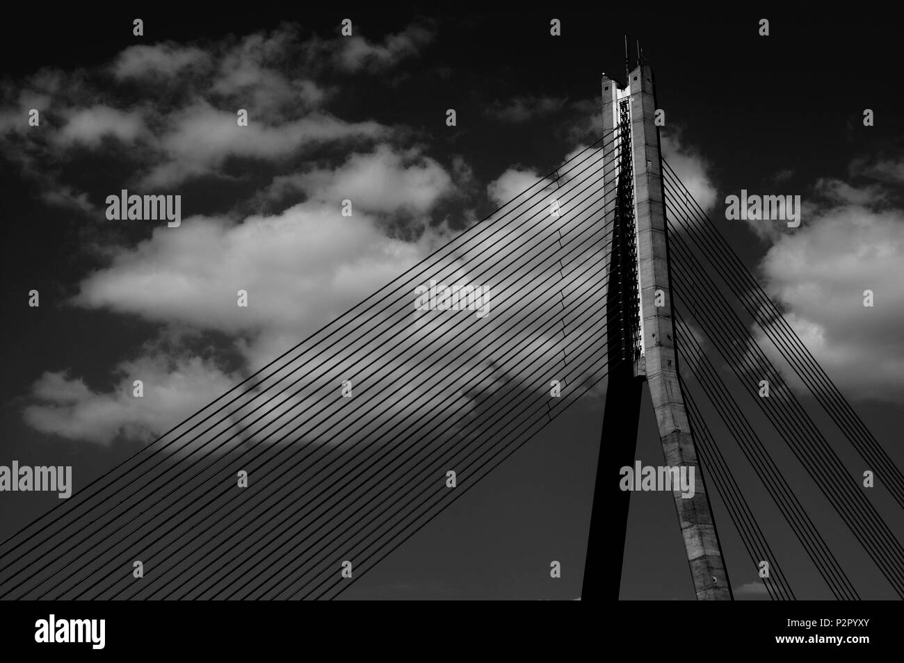Bridge structure image Stock Photo - Alamy