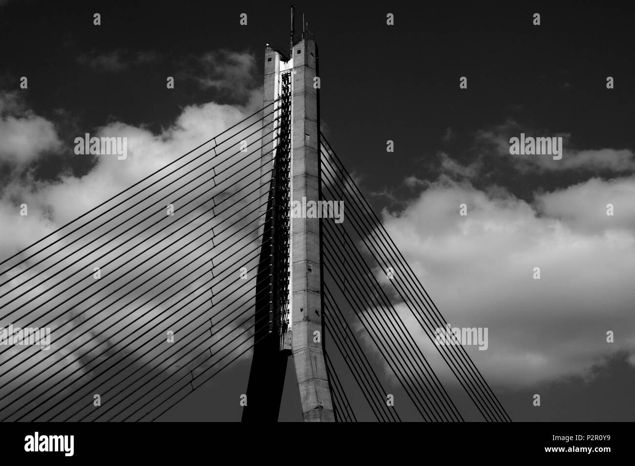 Bridge structure image Stock Photo - Alamy