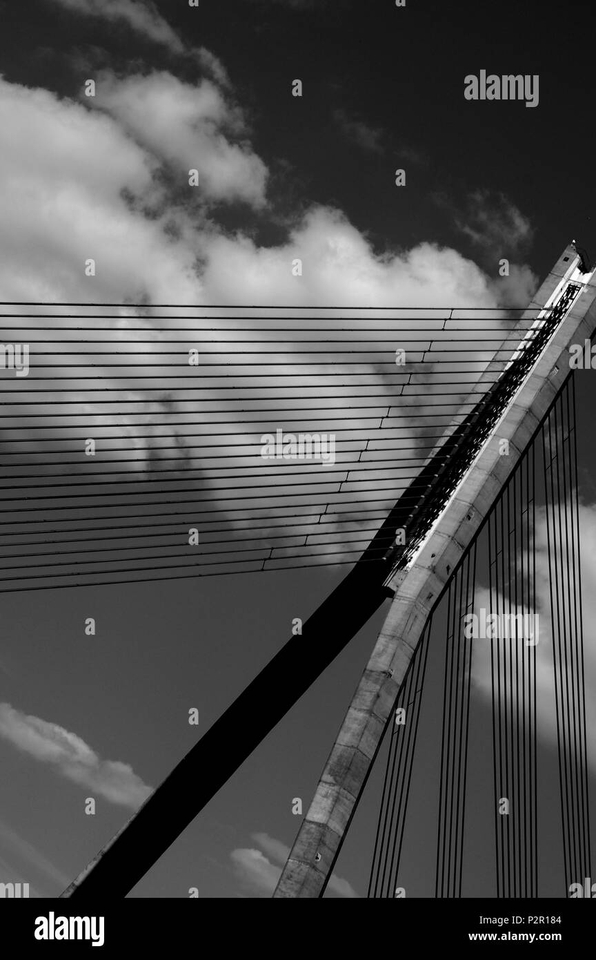 Bridge structure image Stock Photo - Alamy