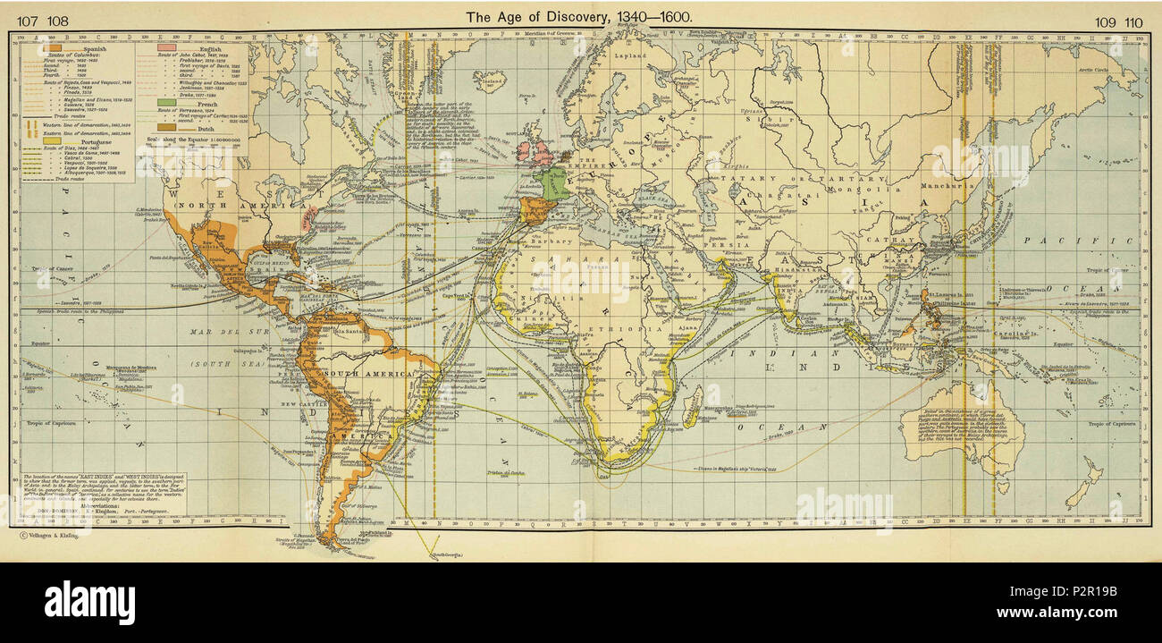 (Shepherd, 1911 Atlas) European colonial empires in the 16th century ...