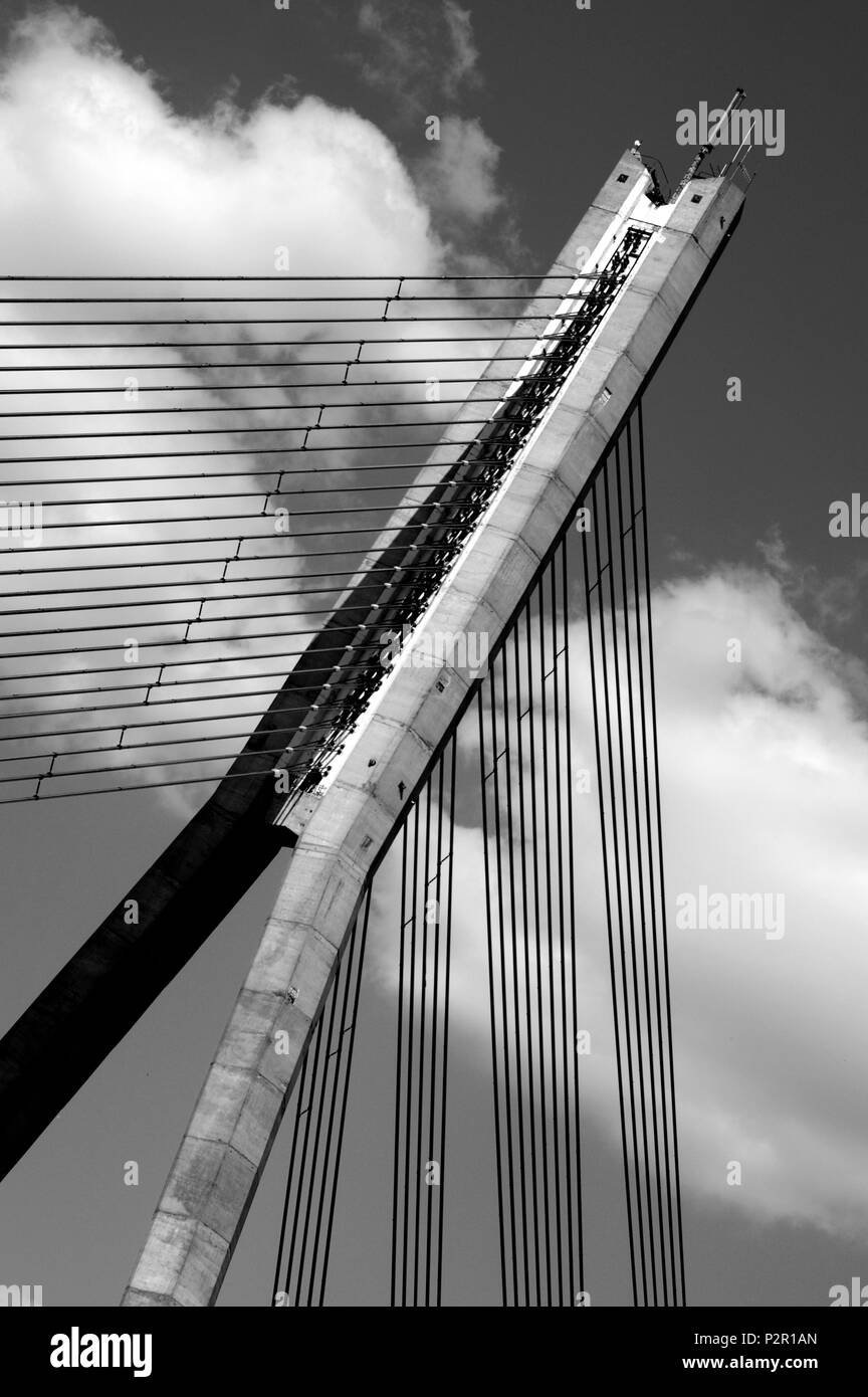 Bridge structure image Stock Photo - Alamy