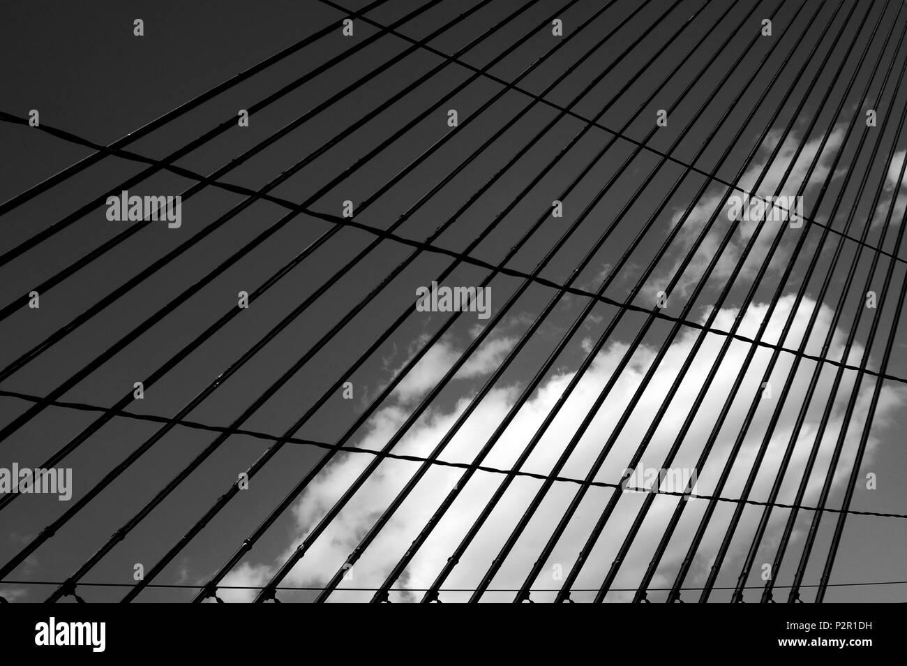 Abstract lines in the sky Stock Photo - Alamy