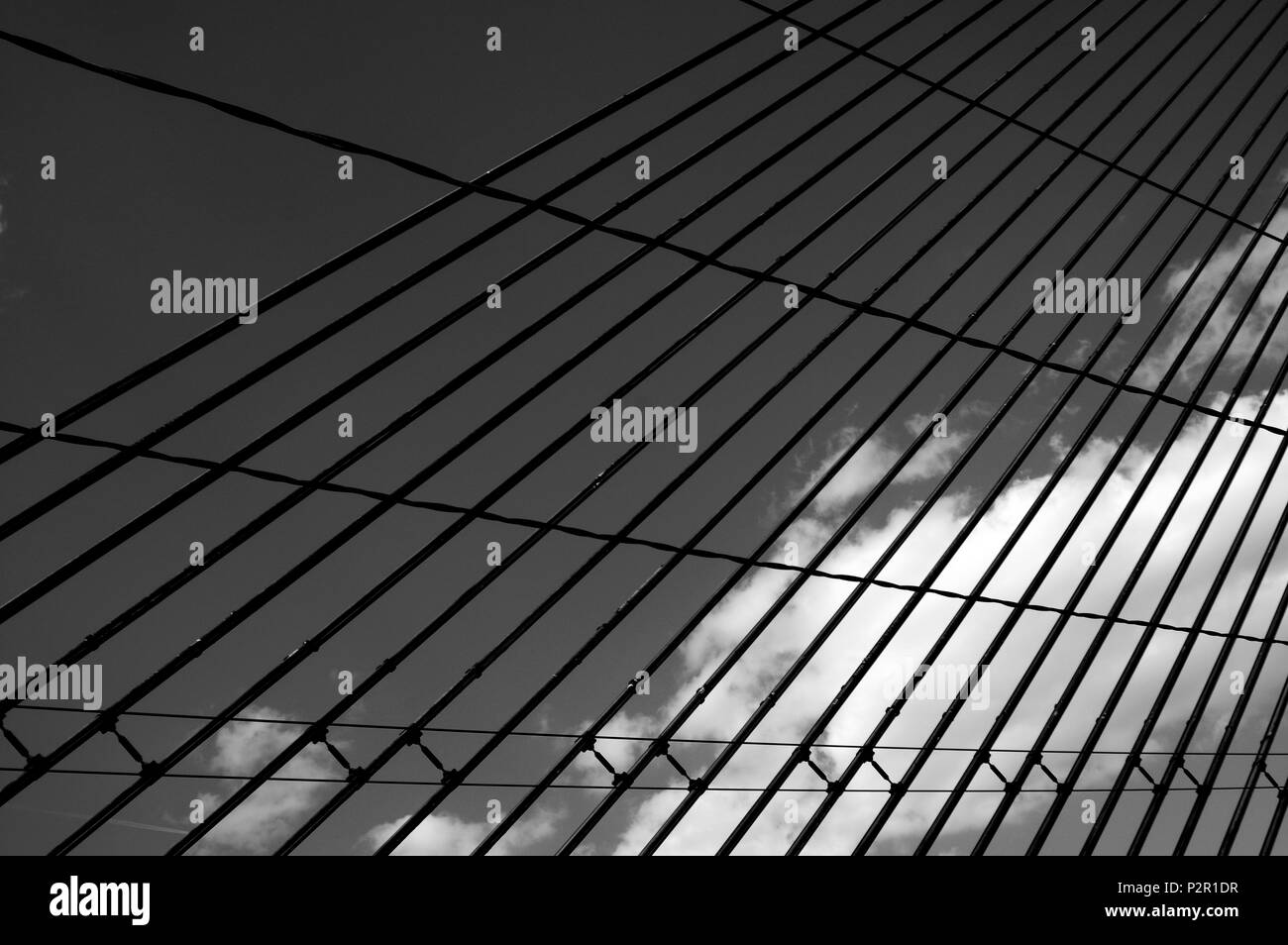 Abstract lines in the sky Stock Photo - Alamy