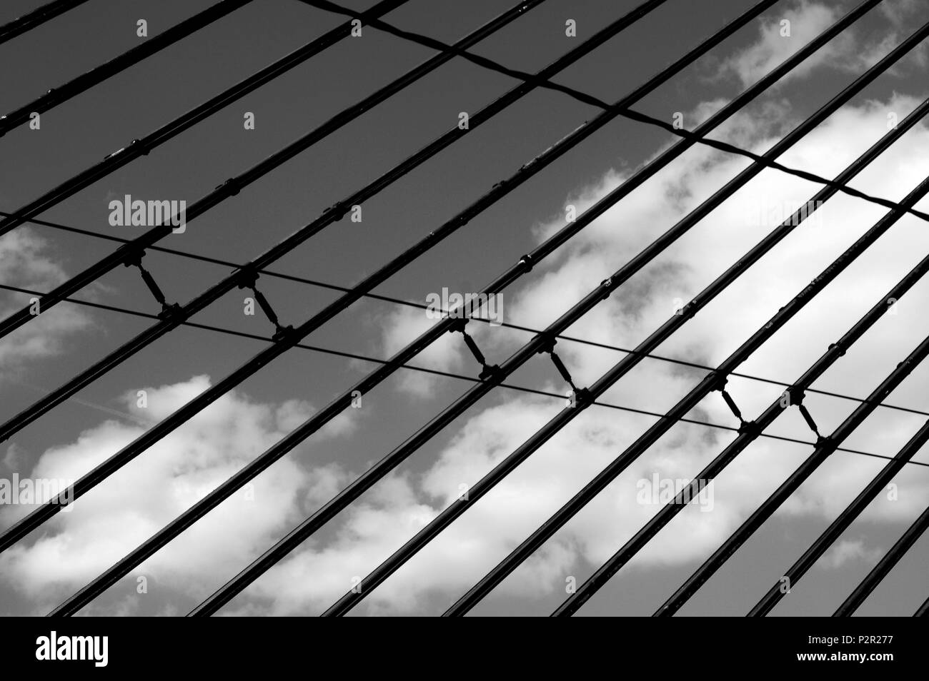 Abstract lines in the sky Stock Photo - Alamy