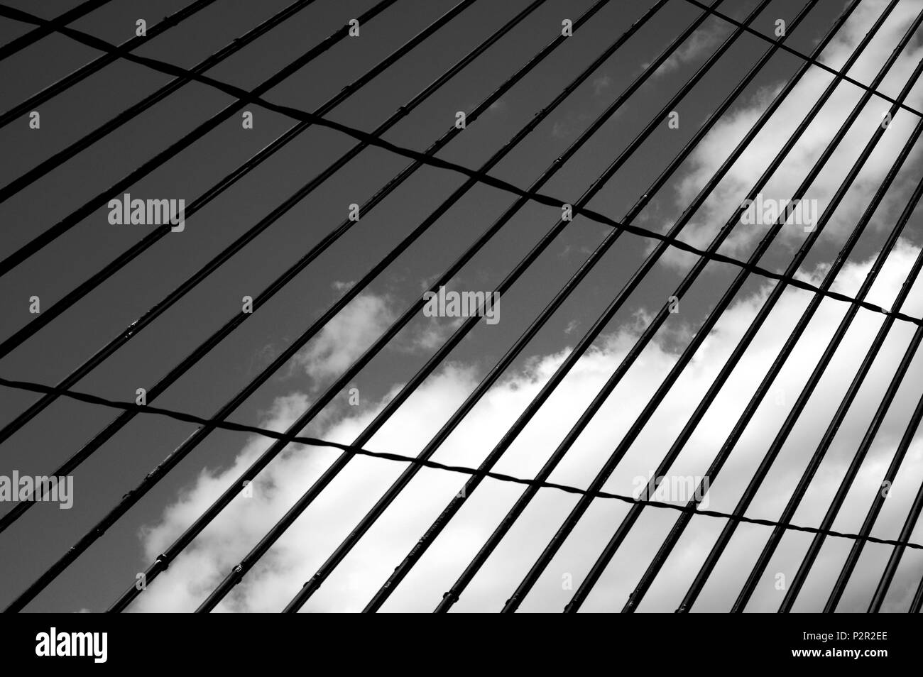 Abstract lines in the sky Stock Photo - Alamy