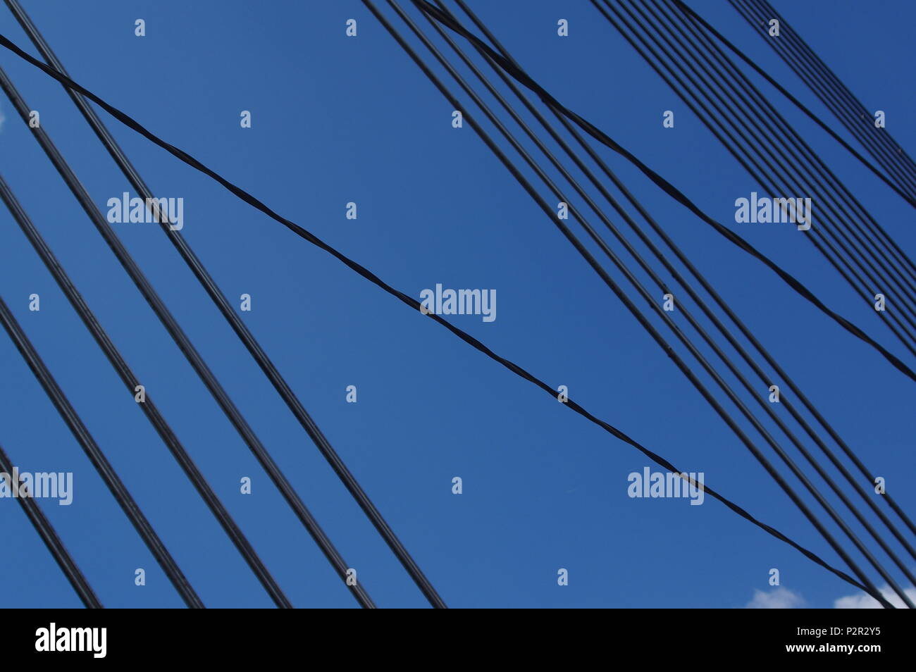 Abstract lines in the sky Stock Photo - Alamy